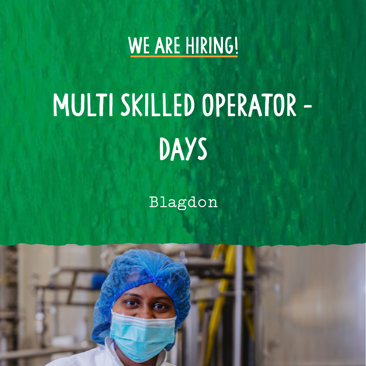 Multi Skilled Operator - Days - Blagdon