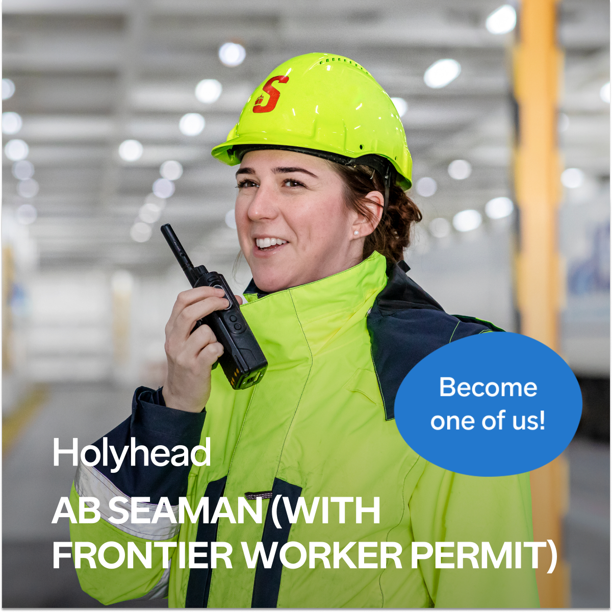 AB Seaman (with Frontier Worker Permit) - Holyhead