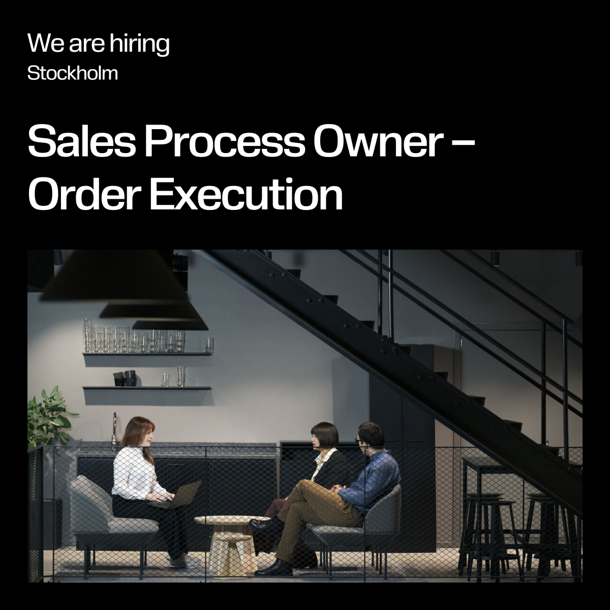 Sales Process Owner – Order Execution - Stockholm
